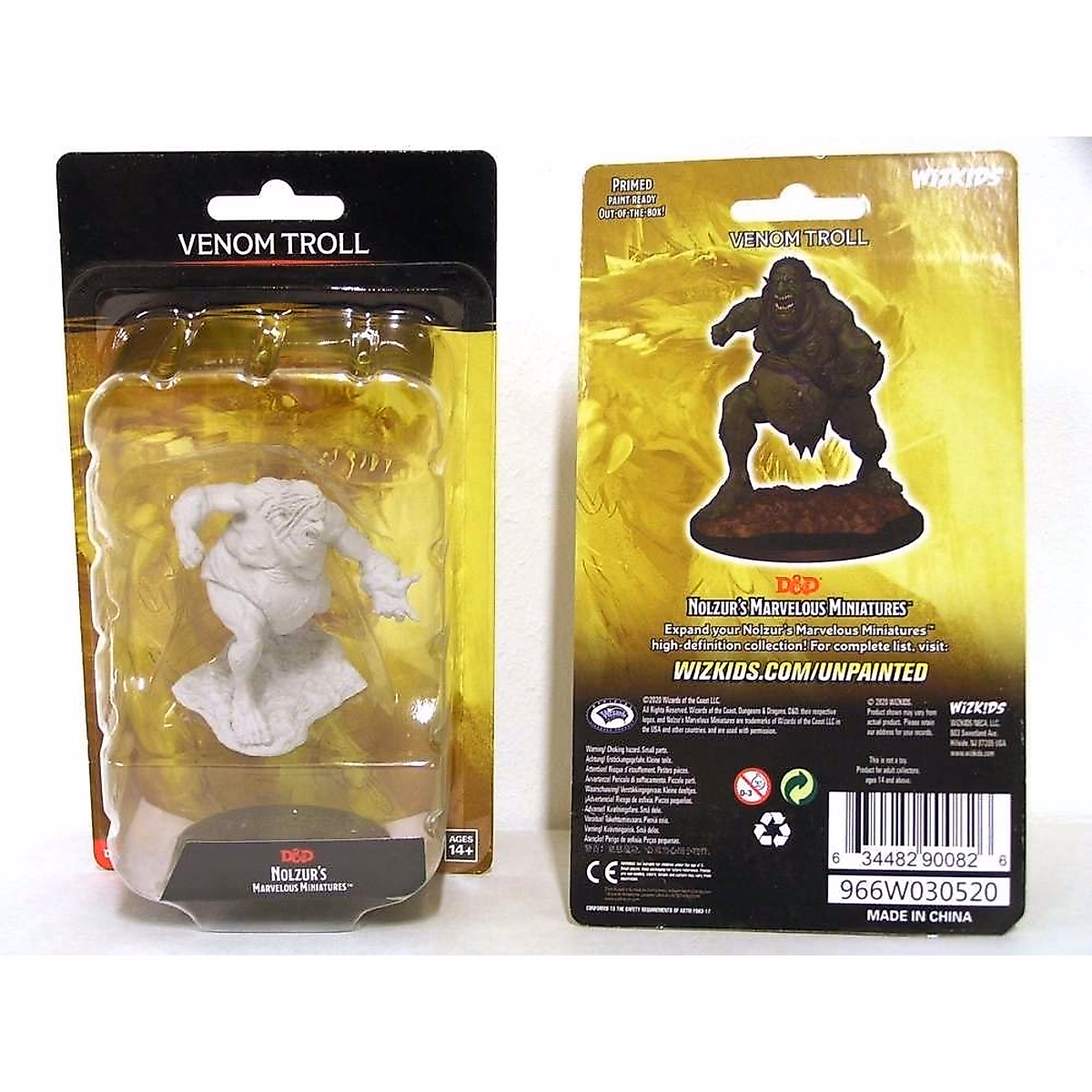 D&D Nolzur's Marvelous Miniatures - Venom Troll