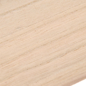 BetterUS 10Pcs Wooden Plate Model Thin Wood Sheets for DIY House Ship Aircraft Boat 200x100mm