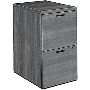 HON 10500 Series Mobile Pedestal, Sterling Ash