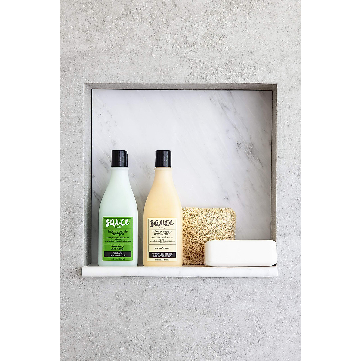 Sauce Beauty Chimichurri Mint Shampoo and Coconut Cream Conditioner Set - 2 10 fl. oz. Bottles
