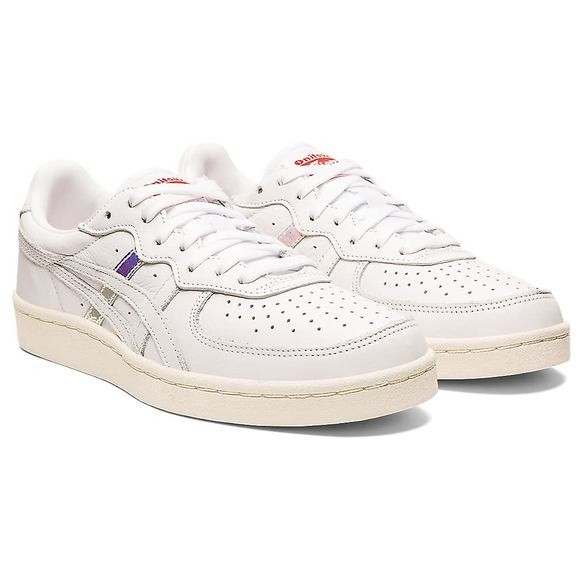 Onitsuka Tiger Unisex GSM Shoes, White/Aurora, 8.5