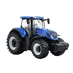 Burago Tractor New Holland Model T 7.315 Motorized (18-31612)