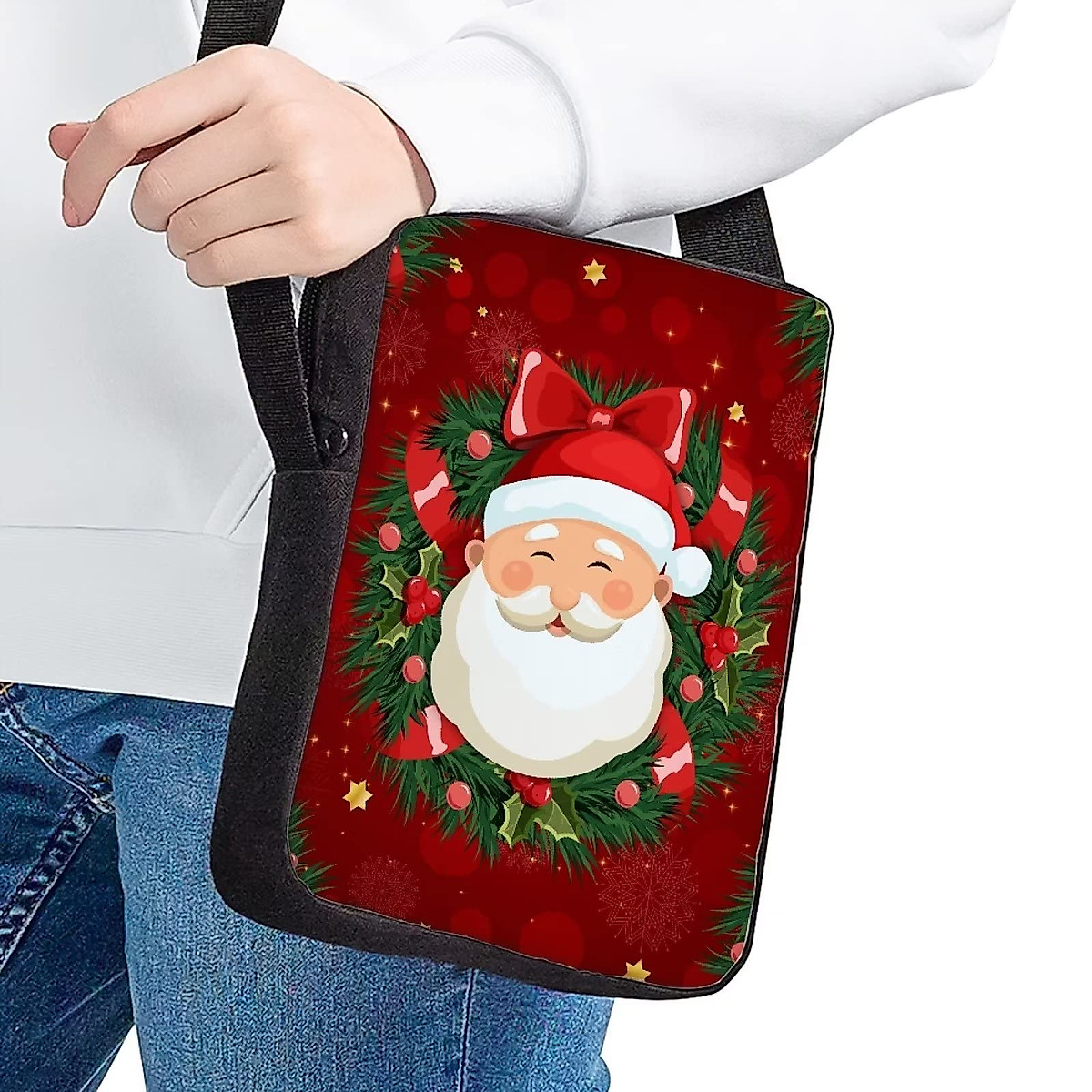 JEOCODY You Are My Sunshine Sunflower Pattern Cross Body Bag Cell Phone Purse with Adjustable Strap for Every Day Use