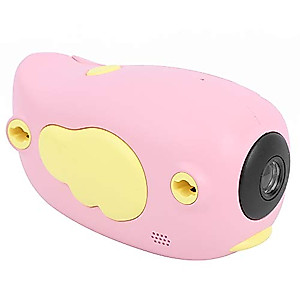 M Ugast Children Camera,Portable Mini 1200W Pixels Children's DV Digital Camera Video Recorder with 2.0 Inch Color Display Screen,4 Innovative Photo Sticker,9 Kinds Filter,Pink