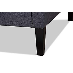 Baxton Studio Daybeds, Twin, Grey