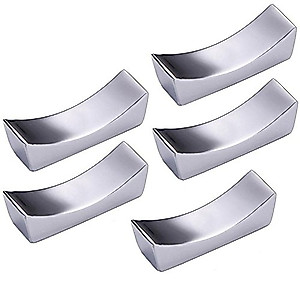 MBBITL Chopsticks Rests Holders Stainless Steel For Holding Spoon Forks Pack of 5