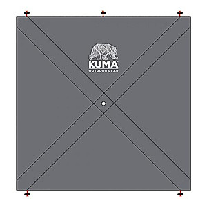 Kuma Outdoor Gear Bear Den Gazebo Privacy Panel, Ultimate Portable Luxury Outdoor Privacy Panel for Kuma Bear Den Gazebo, Glamping, Sports & Outdoor Adventures