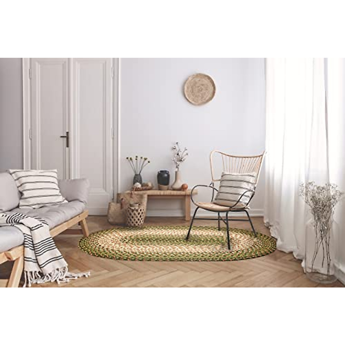 RRI Home Decor Eastport Area Rug, 3x5, Herb Garden