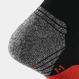 WANDER 3 Pairs Men's Athletic Run Cushion Over-the-Calf Tube Socks