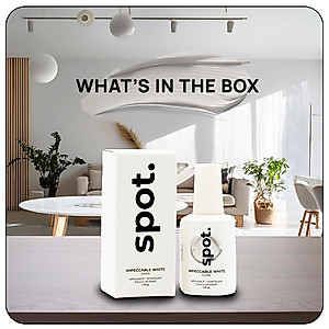 spot. Touch Up Paint for Appliance, Porcelain, Sinks, Bathtubs, Appliances, Metal Surfaces, Tiles, Ceramics, and Fiberglass, White Gloss, 1 Fl Oz