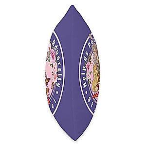 Saint Michael the Archangel short prayers St. Michael, Help Us Persevere in Adversity Throw Pillow, 18x18, Multicolor