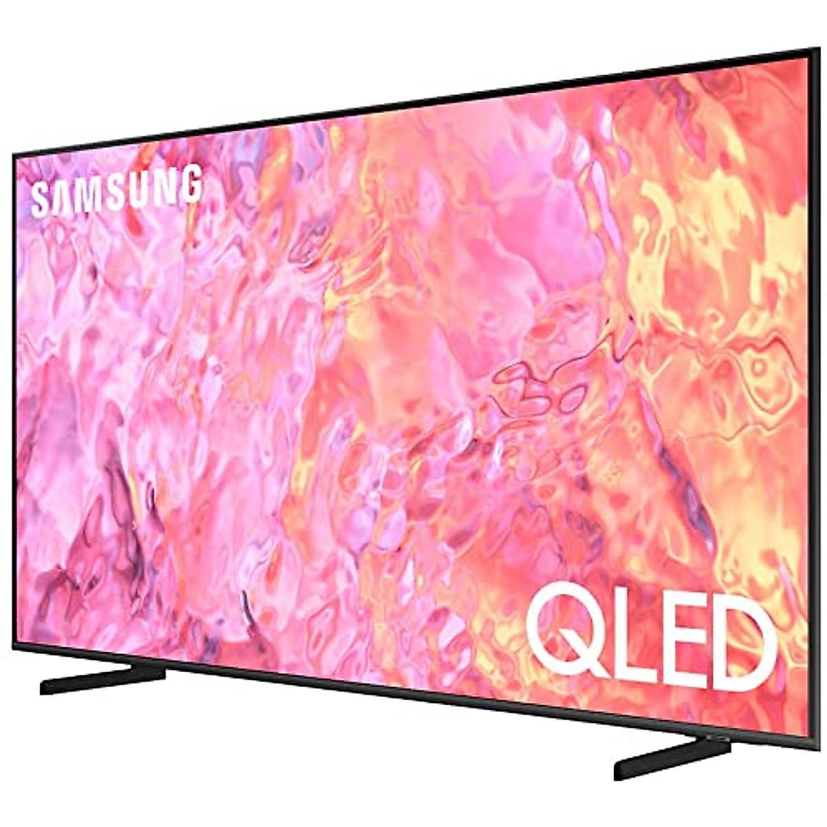 SAMSUNG QN85Q60CA 85 Inch QLED 4K Smart TV Bundle with Premiere Movies Streaming + 37-100 Inch TV Wall Mount + 6-Outlet Surge Adapter + 2X 6FT 4K HDMI 2.0 Cable (2023 Model)