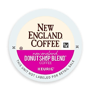 New England Coffee Single Serve K-Cup, New England Donut Shop, 36 Count