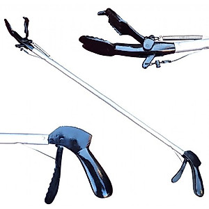 ARD CHAMPS INC. 60" Pro Snake Tongs Reptile Grabber Rattle Snake Catcher Wide JAW Handling Tool