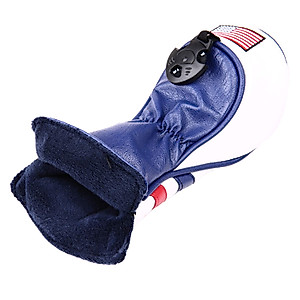 USA Stars and Stripes Golf Hybrid Head Covers with Interchangeable Number Tags Golf Builder