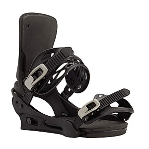 Burton Men's Cartel Re:Flex Snowboard Bindings (Black, Small)