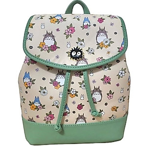 BoxLunch Studio Ghibli My Neighbor Totoro Floral Mini Backpack Exclusive