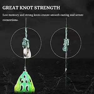 Braided Fishing Line, 4 Strands Super Strong PE Fishing Line 10LB/20LB/30LB/ for Saltwater and Freshwater, Abrasion Resistant, High Sensitivity and No Stretch Superline - DarkGreen(547Yds, 30lb)