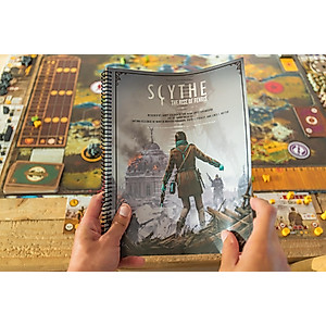 Stonemaier Games: Scythe: The Rise of Fenris | 8 Episode Scythe Campaign | Adds an Additional 11 Modules to Play Through | Add to Scythe (Base Game) | 1-5 Players, 115 Mins, Ages 14+