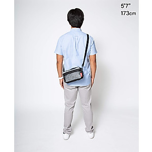 Manhattan Portage Luminosity Jogger Large Sling Bag Stylish and Durable Water-Resistant 1000D Cordura for Everyday Use