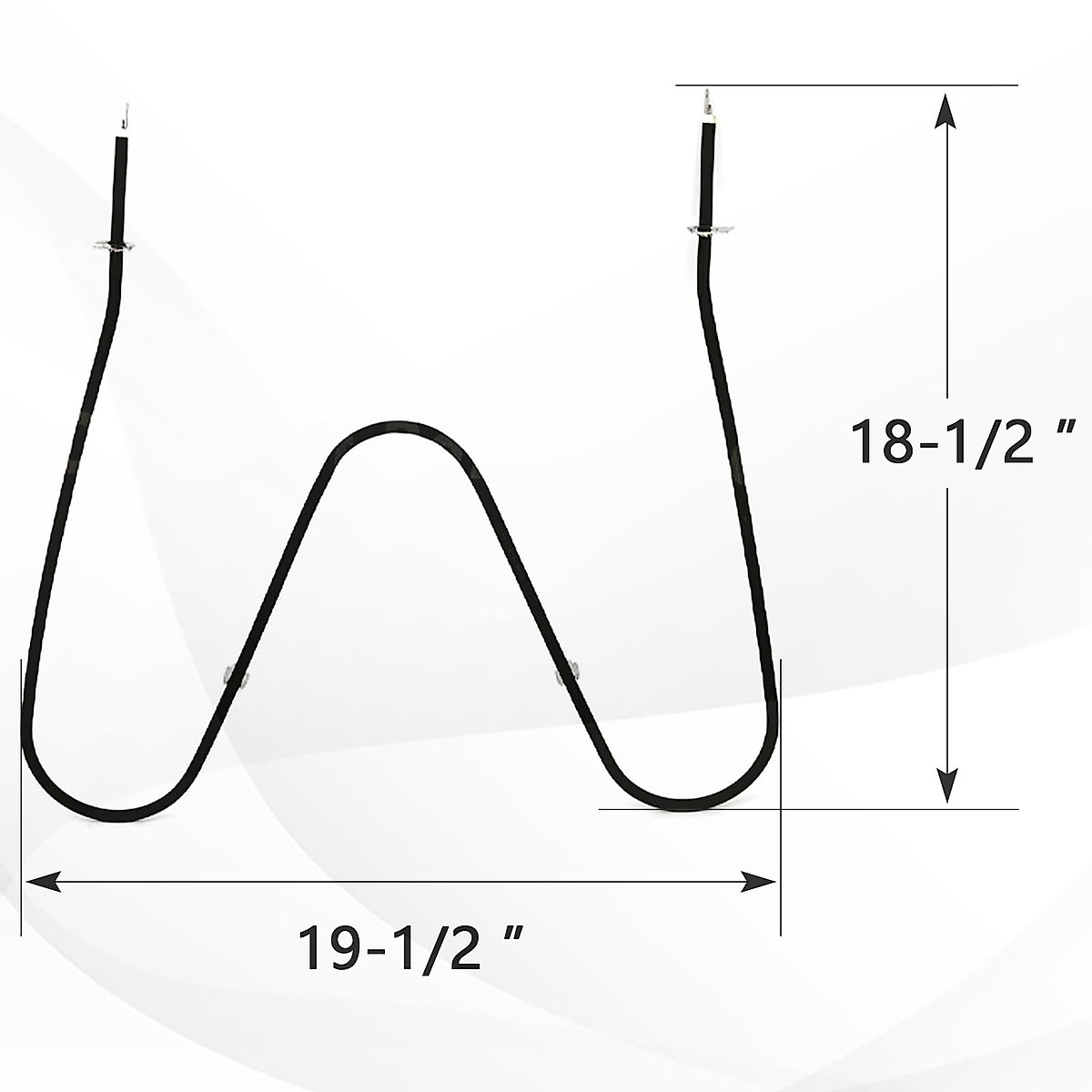 DPD 316075103 Oven Heating Element Range Bake Element for Frigidaire Kenmore, Replaces 316282600, 09990062,316075100, 316075102, 316075104, 3203534, AH2332301, EA2332301, F83-455, PS438018,AP2125026