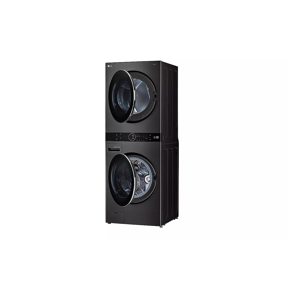 Single Unit LG WashTower™ with Center Control™ 4.5 cu. ft. Front Load Washer and 7.2 cu. ft. Front Load Ventless Dryer - WKHC202HBA
