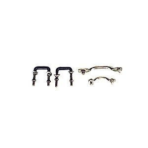 Rugged Ridge 11104.02 Windshield Tie Down Kit, Stainless Steel; 55-95 Jeep CJ/Wrangler