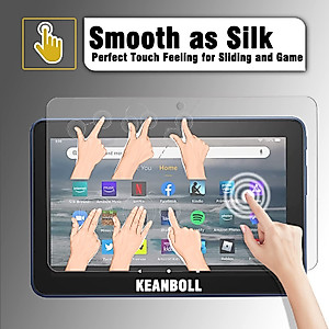 KEANBOLL 3-Pack Anti Glare Screen Protector for All-New Amazon Fire HD 10/Fire HD 10 Plus 10.1 Tablet (2023-2021 Release,13th-11th Generation),Eye Protection&Anti Glare&Anti Fingerprint Filter