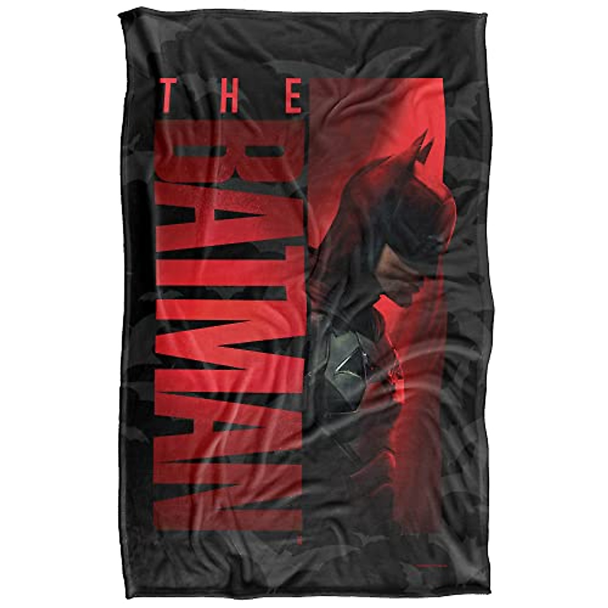 The Batman (2022) Blanket, The Batman Vertical Tiles Silky Touch Super Soft Throw Blanket 36" x 58"