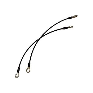 Blue Ox BX88207 Permanent Mount Class III Safety Cable Kit