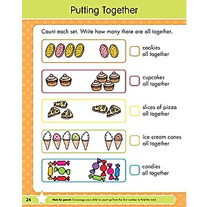 Kindergarten Math Workbook Ages 5 to 6: 75+ Activities Addition & Subtraction, Counting and Writing Numbers 1 to 20, Addition and Subtraction, ... Numbers, Count by 2s & More (Common Core)