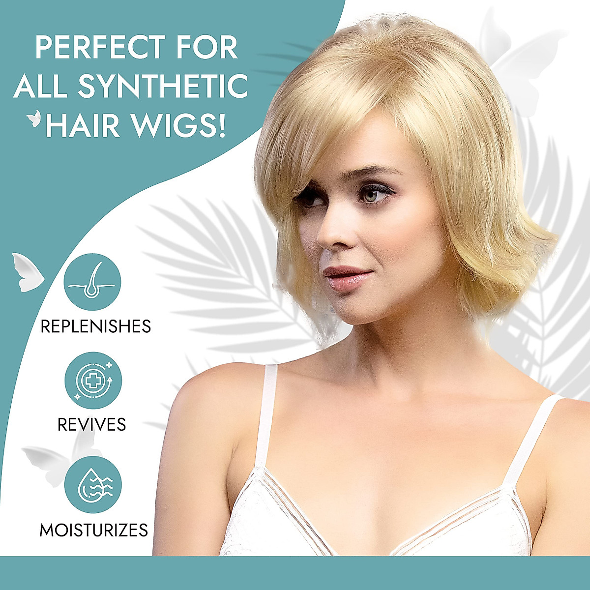 Rene of Paris Prepare Wig Shampoo for Synthetic Wigs/Hair 8 oz.