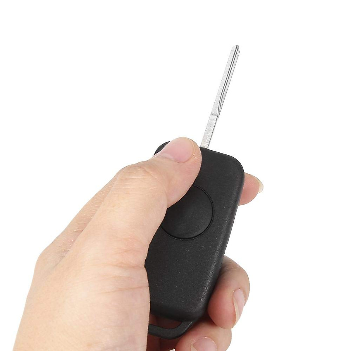 Key Fob Case,Car Flip Key Fob Case 1 Button ABS Cover Fits for M B 1984-2004