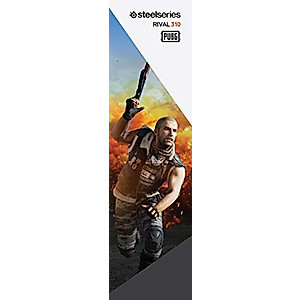 SteelSeries Rival 310 - Optical Gaming Mouse - RGB Illumination - 6 Buttons, Rubber Sides - On-Board Memory - PUBG