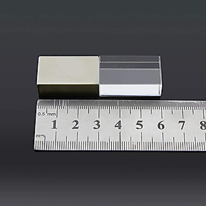 32GB USB 2.0 Flash Drive Crystal Blue LED Light Transparent Glass Pen Drive Cute Mini Memory Stick Gift for Boy Girls Kids Adults Thumb Drives Pendrive