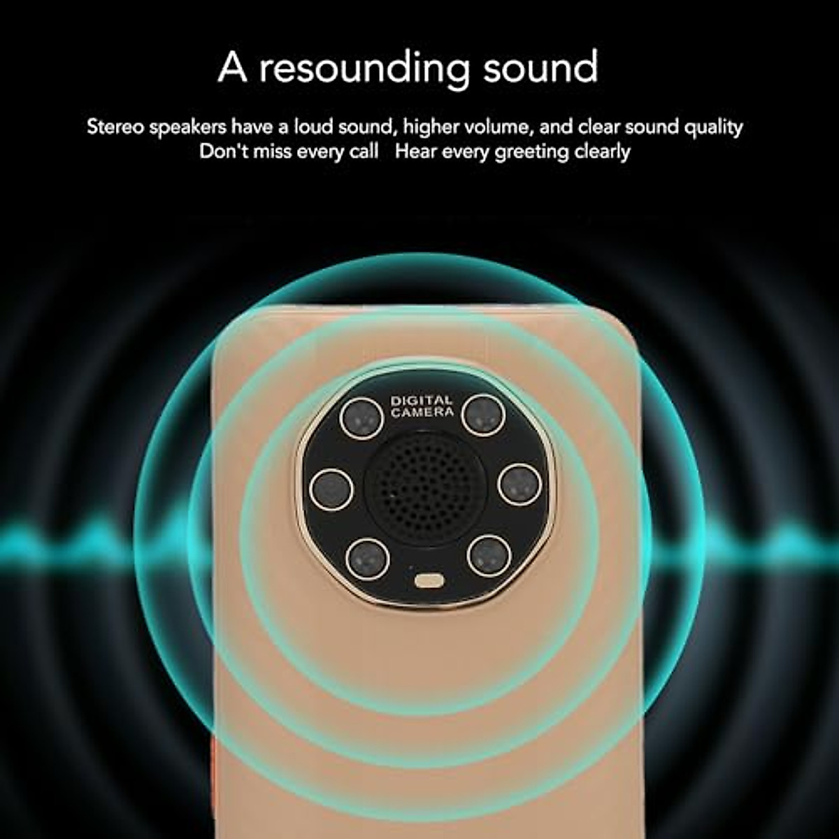 2G GSM Unlocked Cell Phone, 2.8 Inch Screen, 3200mAh Battery, Big Button, High Volume, 16GB, SOS, Flashlight, Suitable for Seniors (US Plug)