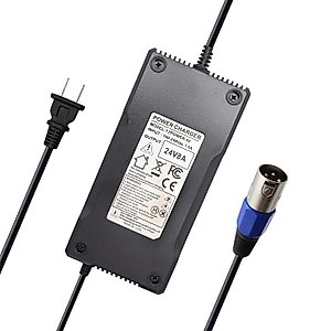 24 Volt 8 Amp Battery Charger 24V 7A 8A XLR Connector for Sealed AGM, Gel,24BC8000T-1,4C24080, BATC8, Dalton Medical, Heartway Brand Product, Sunrise Medical, CH5404