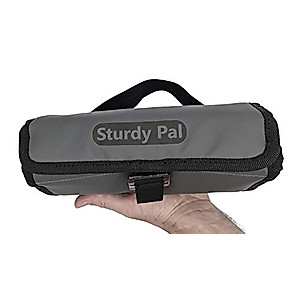 Sturdy Pal NOW BACK IN STOCK! Get your Insulated Foldable and Adjustable Size Heavy-Duty Leak Proof Lunch Bag for Men & Women with Utensil Zip Pouch