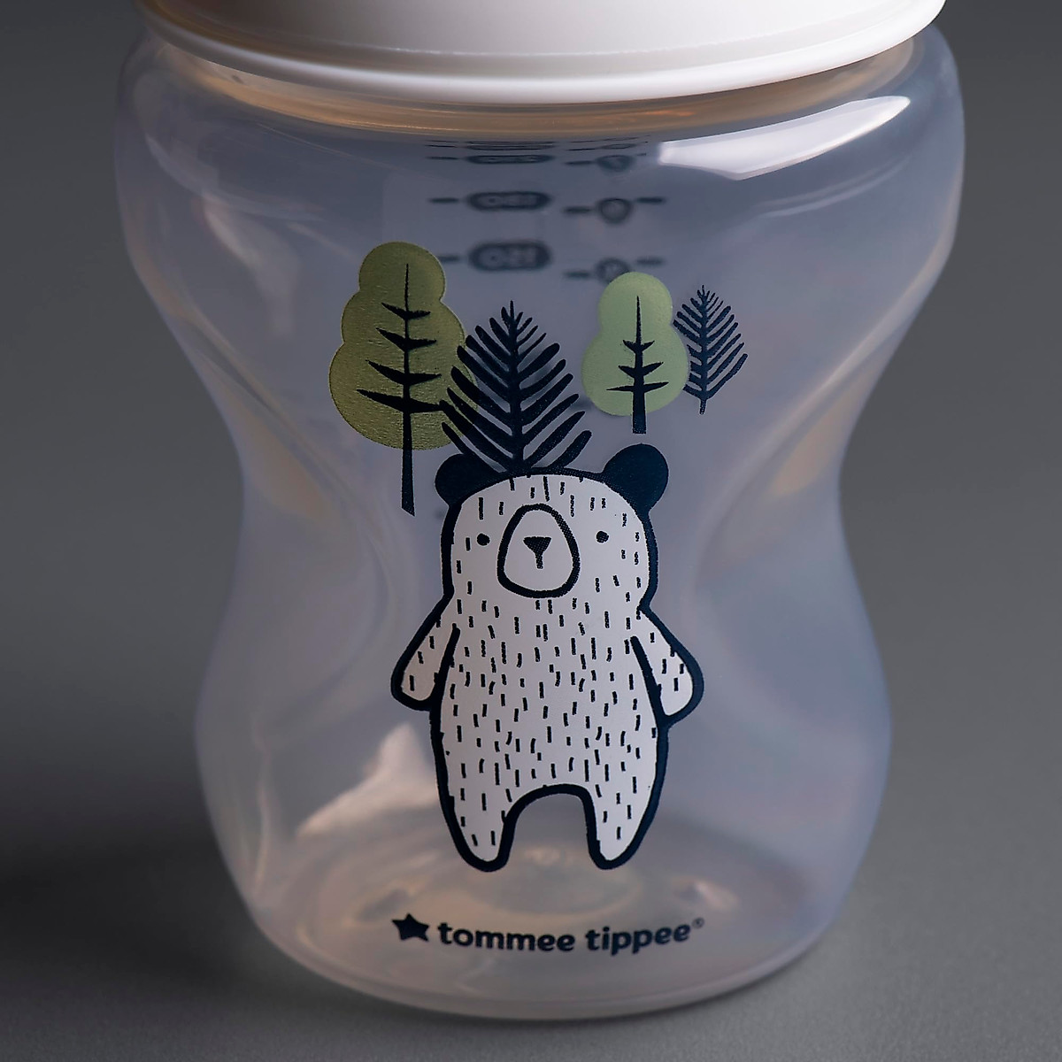 Tommee Tippee Closer to Nature Baby Bottles, Woodland Friends | Breast-Like Nipple, Anti-Colic Valve (9oz, 3 Count)