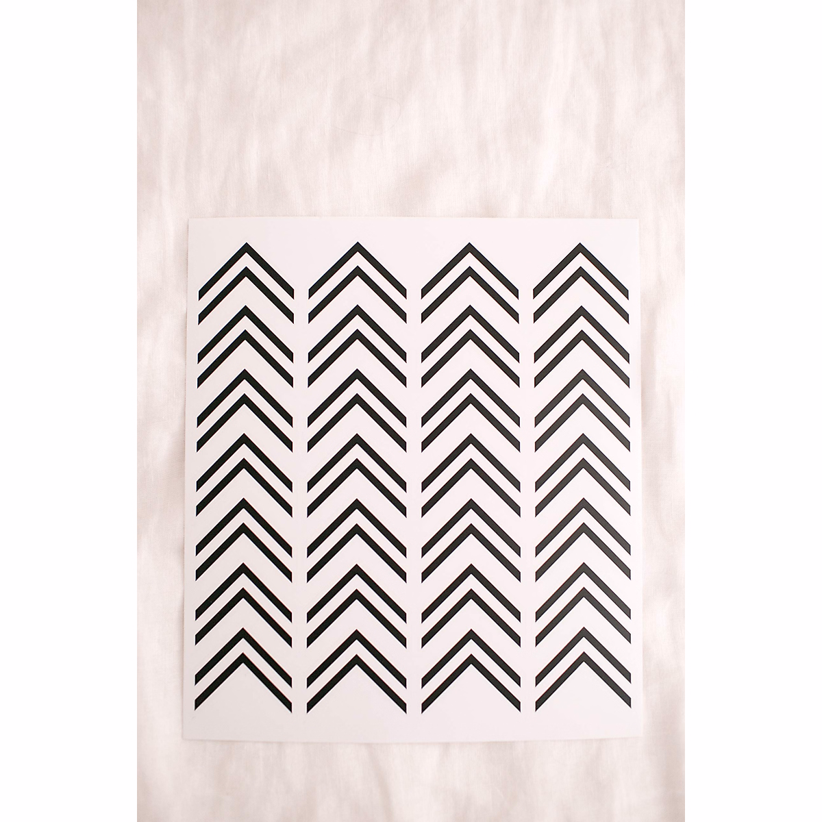 Modern Maxwell Wall Art Decals for Boys Girls Nursery, Bedroom, Living Room Archer Black Arrowheads Room Sticker Set 112 Pieces