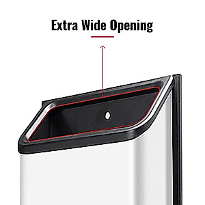 Wall Mount Grocery Plastic Bag Holder and Dispenser for Plastic Bags,LINAN Stainless Steel Bag Saver, Anti-Fingerprints, White