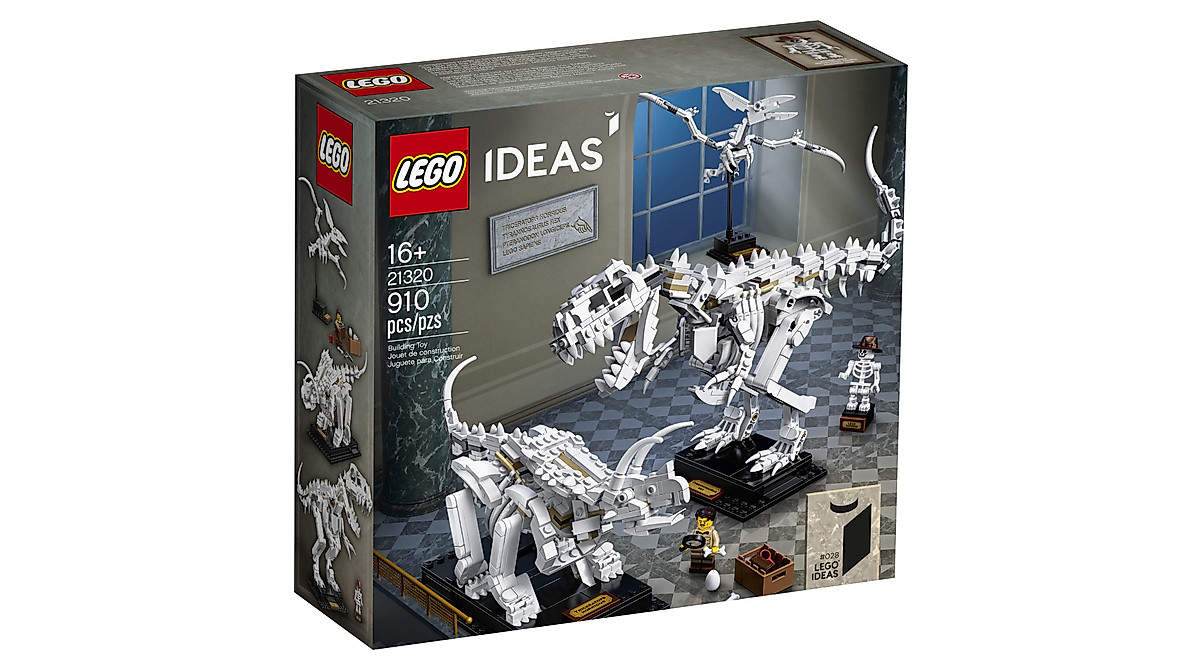 Build LEGO Dinosaur Fossils Kit: T-Rex, Triceratops & More
