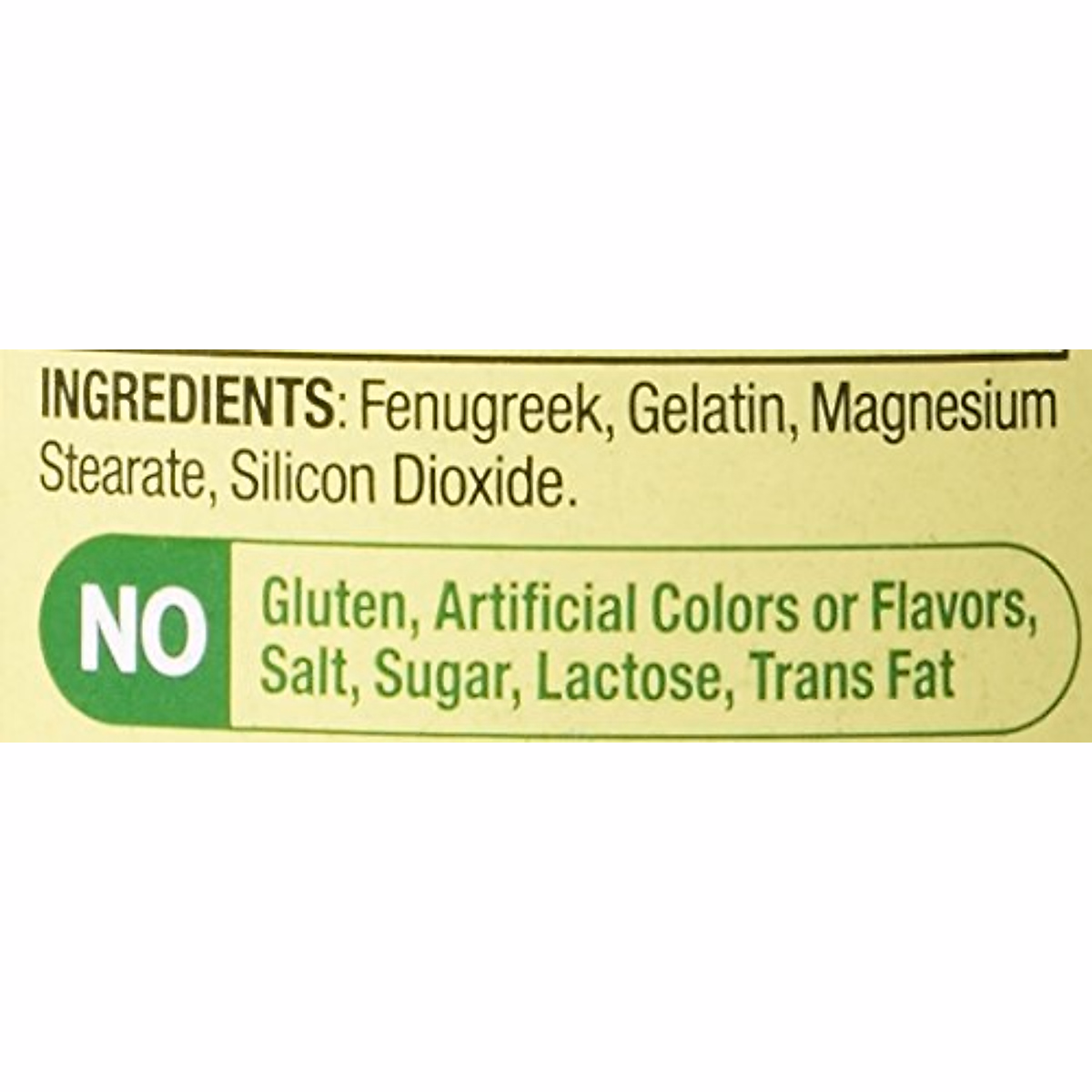 Spring Valley - Fenugreek 610 mg, 100 Capsules