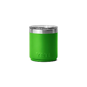 YETI Rambler 10 oz Stackable Lowball 2.0, Vacuum Insulated, Stainless Steel with MagSlider Lid, Canopy Green