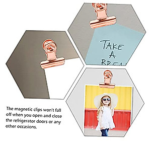 Whiteboard Magnetic Clip 75 Pcs clamp Refrigerator Clip whiteboard Magnetic Clips Dark Clip Black Mini Fridge Mini Cooler Fridge Freezer Mini Clip Fridge Clips Metal Clips Bulk