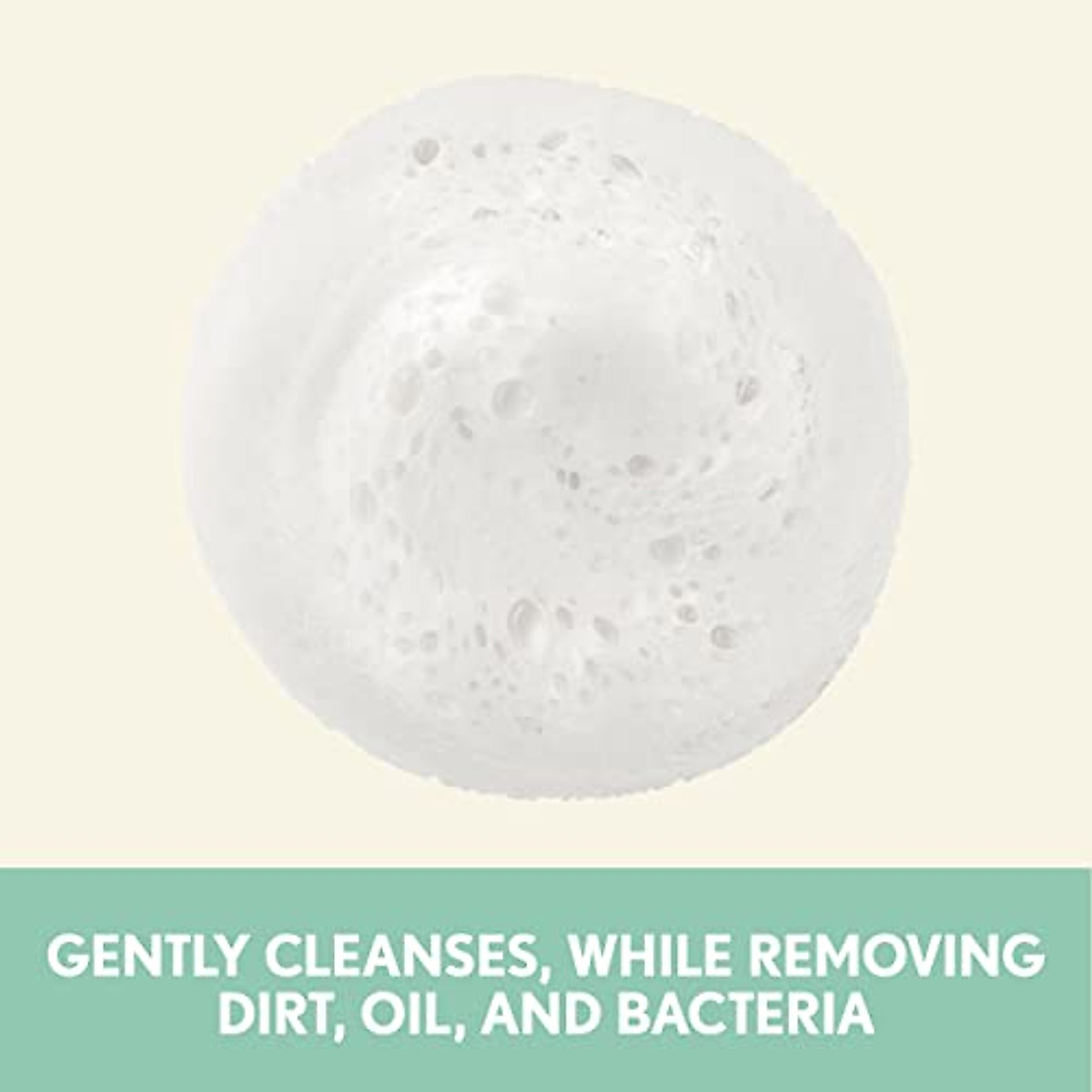 Aveeno Clear Complexion Foaming Oil-Free Facial Cleanser with Soy Extract & 0.5% Salicylic Acid, Acne Treatment Face Wash for Acne-Prone Skin, Sulfate-Free & Hypoallergenic, 6 fl. oz