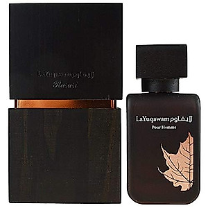 RASASI La Yuqawam EDP (Eau De parfum) for Men 75 ML (2.5 oz) | Oudh Woody Notes with alluring flowery notes | Signature Arabian Perfumery Perfumes