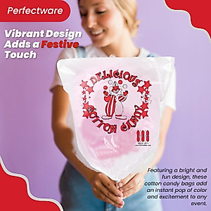 Cotton Candy Bags with Twist Ties- Pack of 400ct