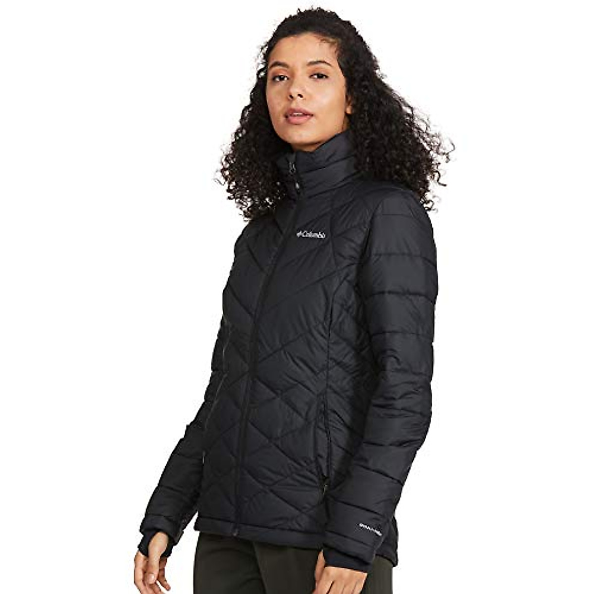 Columbia Womens Heavenly Jacket Black, X-Large