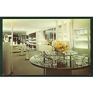 Steuben Exhibition Area Corning Glass Center New York NY Postcard